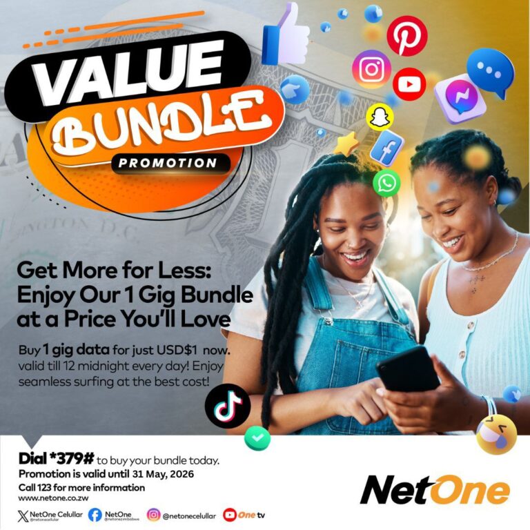 NetOne launches $1 daily data bundle, scraps peak/off-peak pricing ...